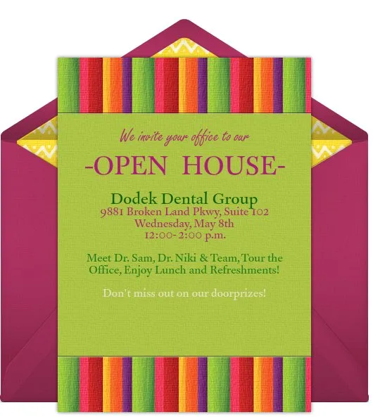 You are invited to our Open House! May 8th from 12-2:00 p.m.